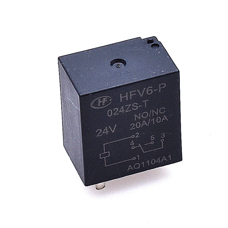 宏发HFV6-P/024ZS-T 20A 24V 12v汽车继电器HFV6-012H-TR,4脚5脚-阿里巴巴