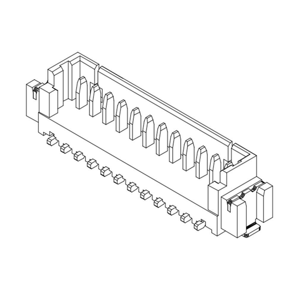 针座12505WS-05(P) 1.25mm间距 5PIN 立式贴片 立贴座子-阿里巴巴