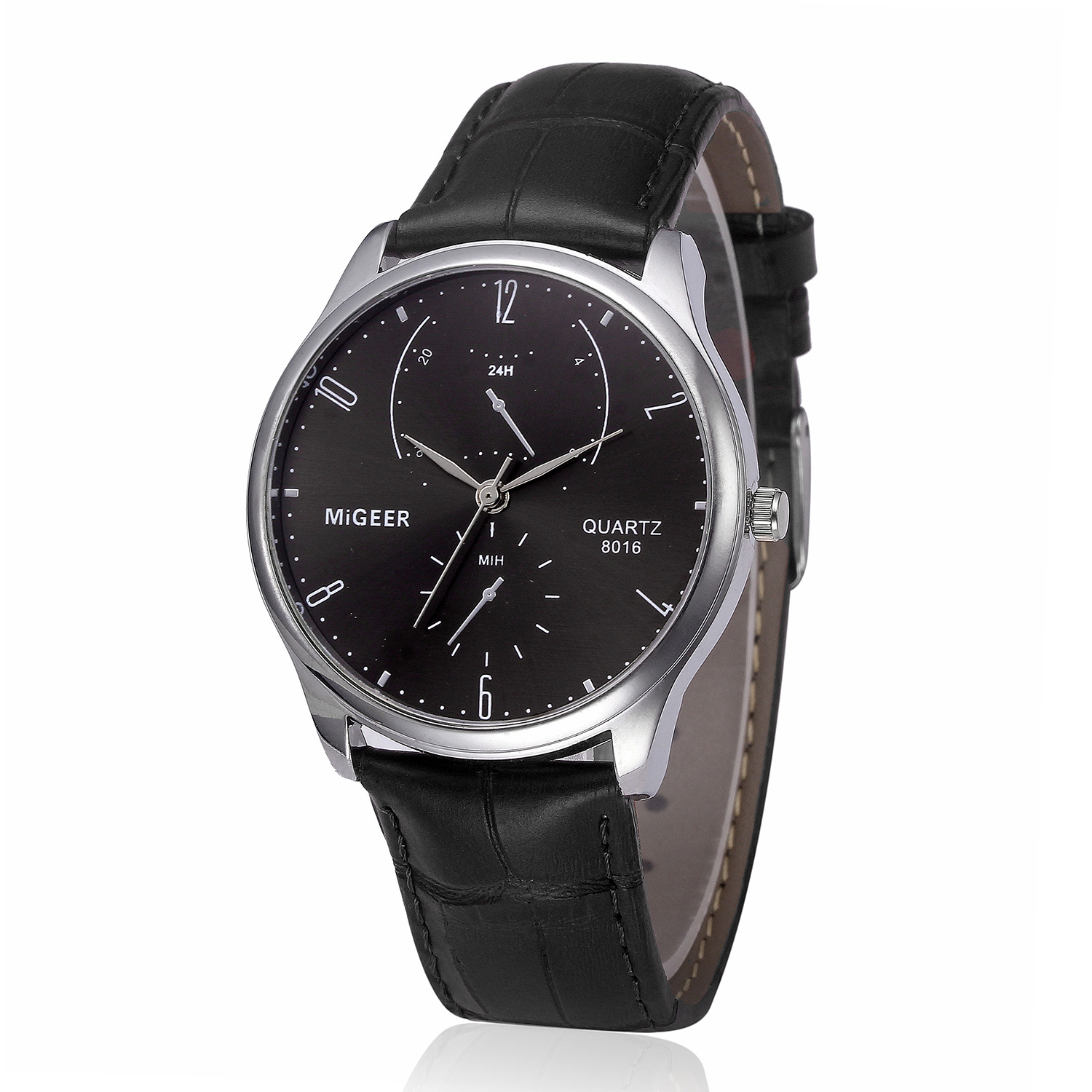 外贸新款手表男士皮带钢带网带石英表MIGEER日内瓦爆款厂家批发-阿里巴巴