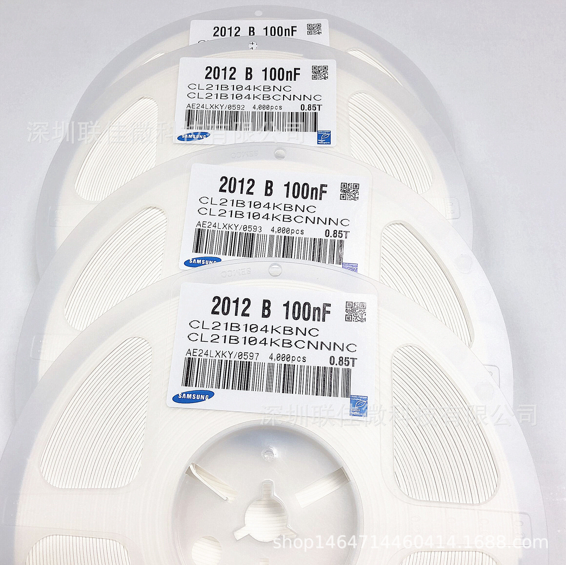 贴片电容一级代理0805 104K 104M 104Z 0.1UF 100NF 50V 25V 16V-阿里巴巴