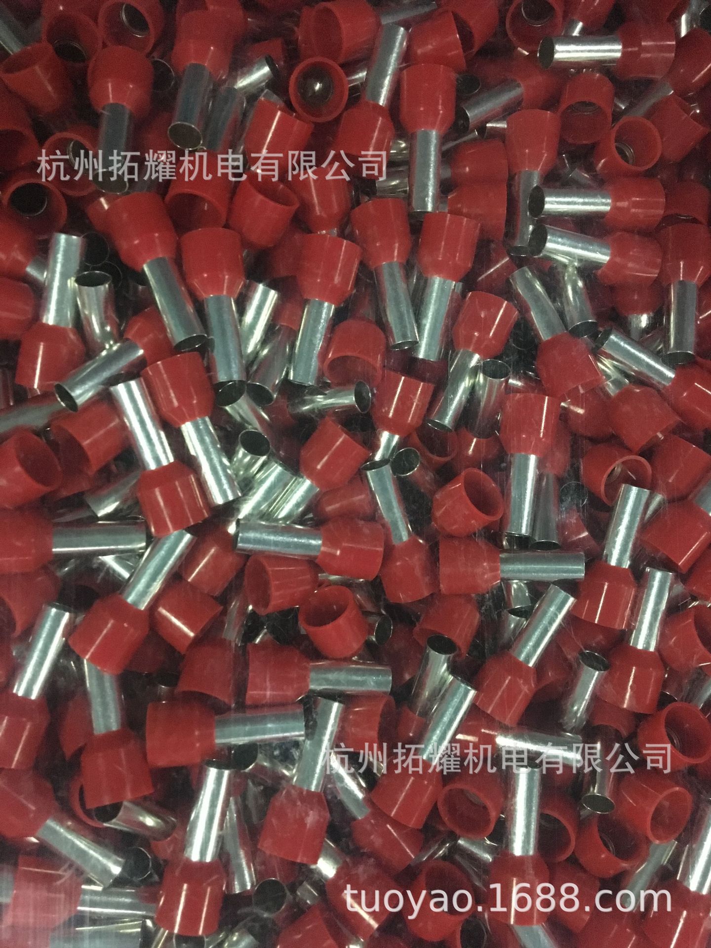 健和兴KST 欧式管型端子 E10-12 E型欧式端子 10平方 美国UL-阿里巴巴