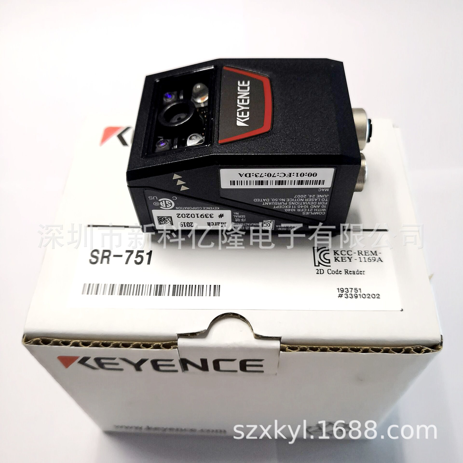 KEYENCE日本基恩士 SR-751 二维码条码读取器 扫描器 原装-阿里巴巴