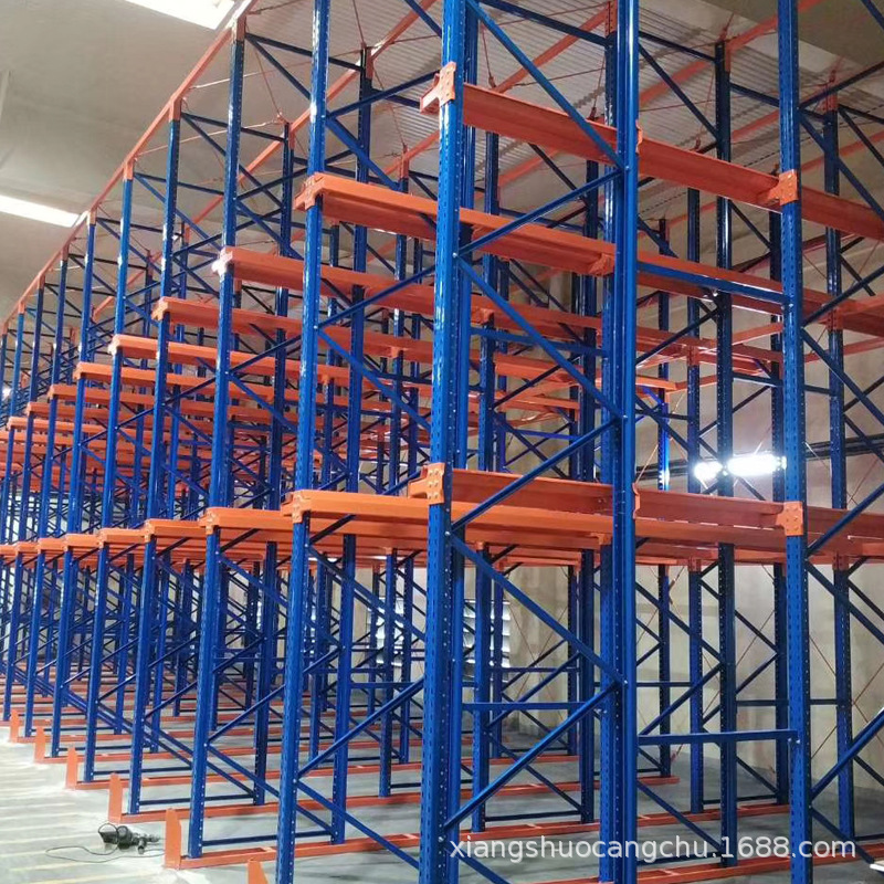 山东大批量单一产品储存货架 重型贯通驶入式货架 XSCC牛腿货架-阿里巴巴