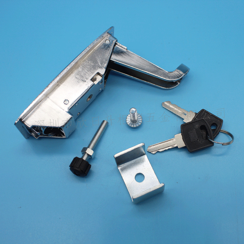 MS606-1-2配电箱机柜门锁 空压机按钮式弹跳平面锁MS719-1-2锁-阿里巴巴