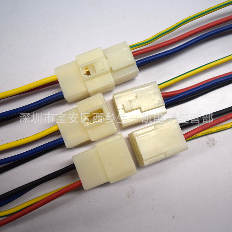 DJ7041-6.3-11/21端子线250公母汽车连接线6.3插簧对插电源线束-阿里巴巴