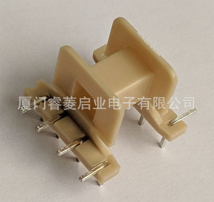 EE19/EI19 L脚 卧式 4+4 针距3.81*5.08 排距12.7 高13.97 骨架-阿里巴巴