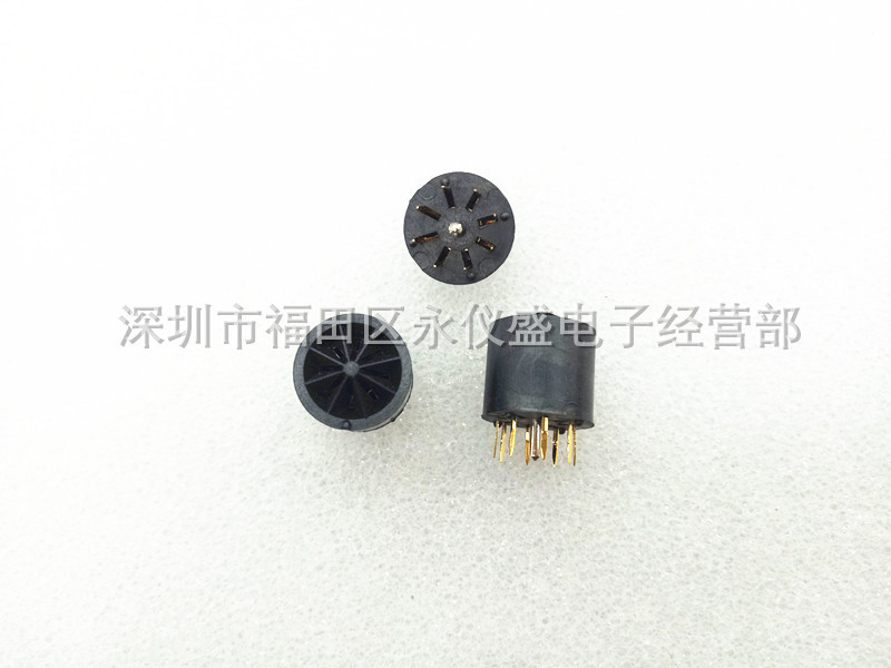 老化测试座TO39-8/TO99/TO8 圆8镀金 高温 老化座 烧录 插座-阿里巴巴