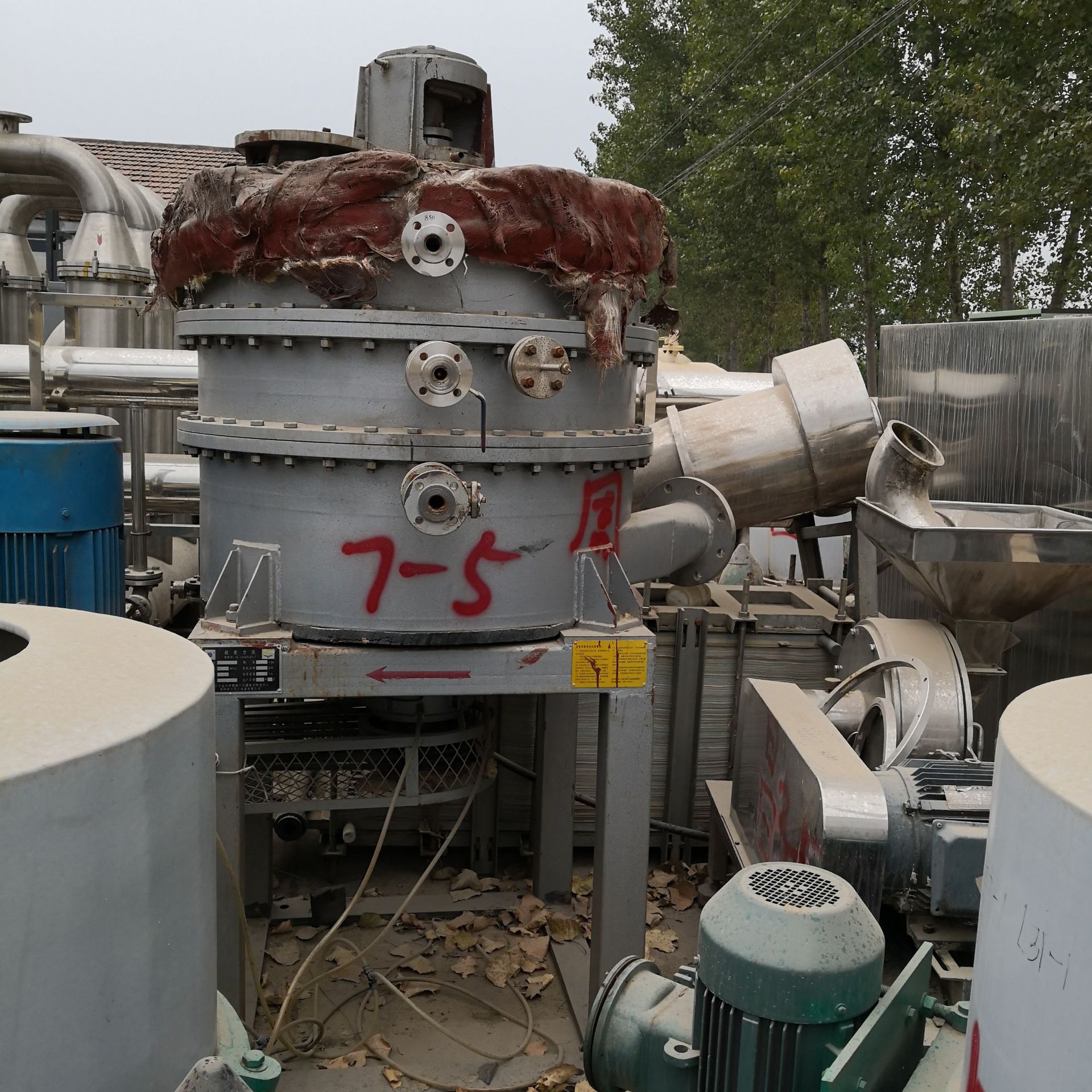 二手超重力旋转床甲醇超重力旋转床酒精精馏床-阿里巴巴