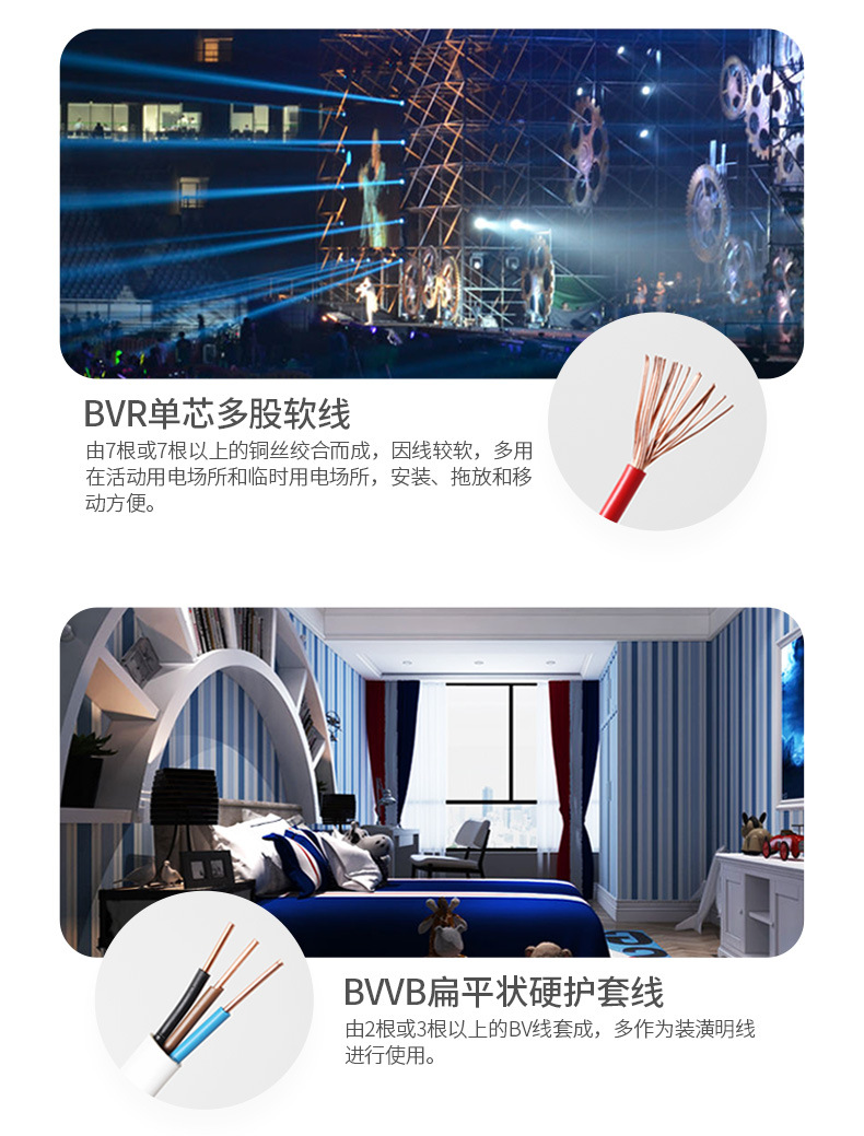正泰电线bvr软线1.5/2.5/4/6平方纯铜芯多芯装修家用国标电线电缆-阿里巴巴