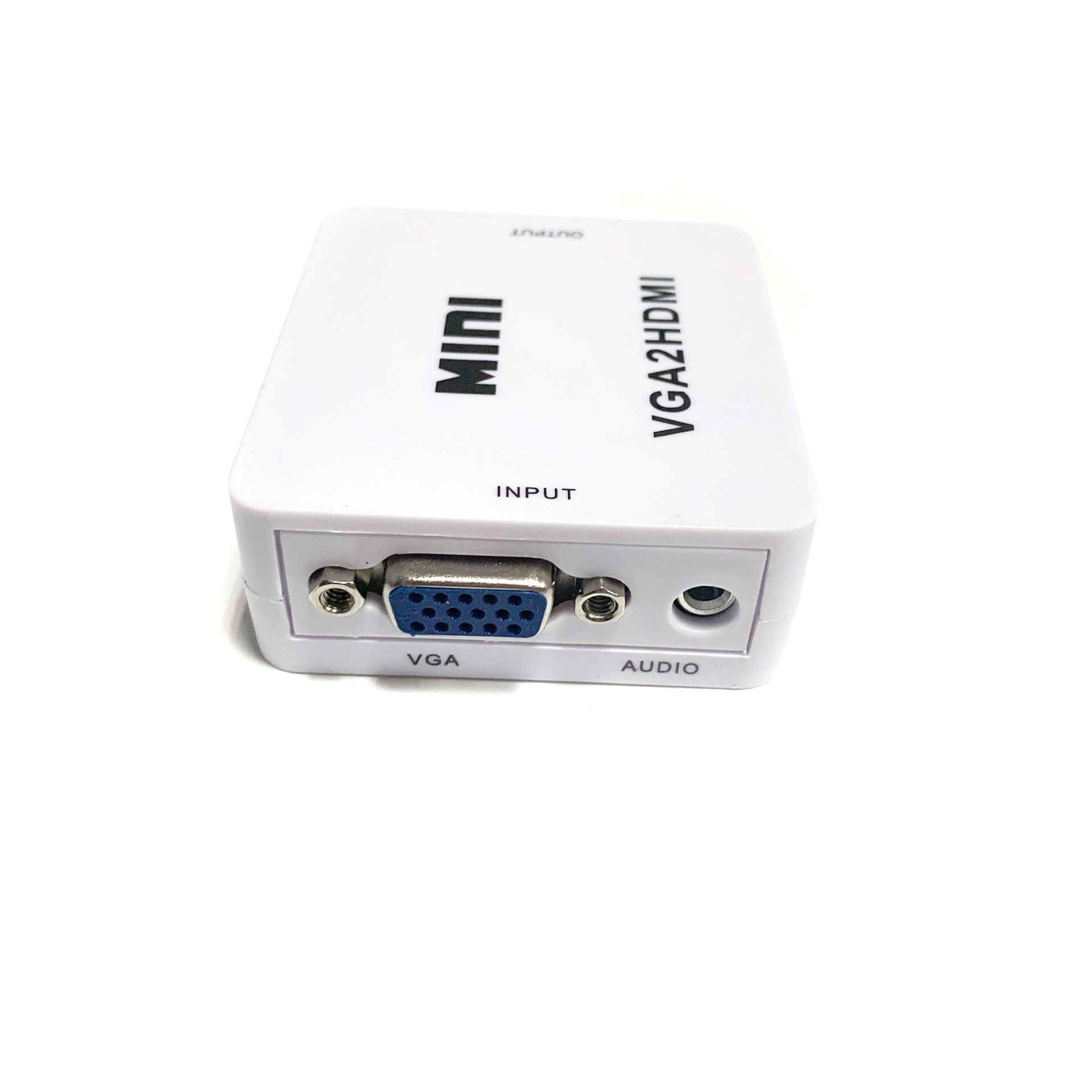 厂家供应迷你VGA转HDMI 转换器VGA2HDMI转接器 VGA to HDMI 1080P-阿里巴巴