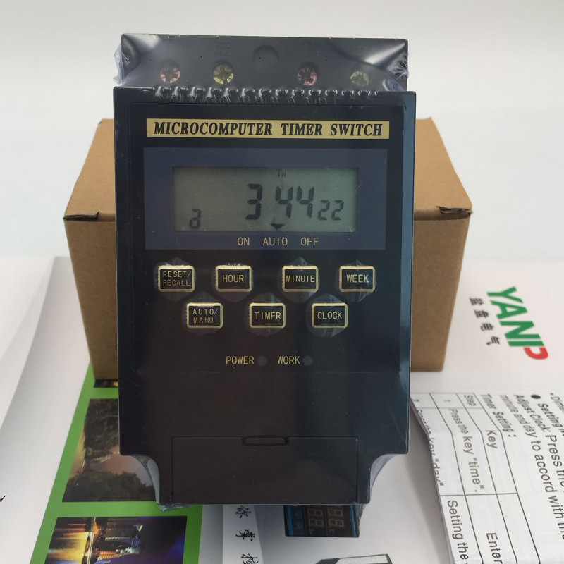 批发新款英文版 KG316T微电脑时控开关 电源定时器开关220V-阿里巴巴