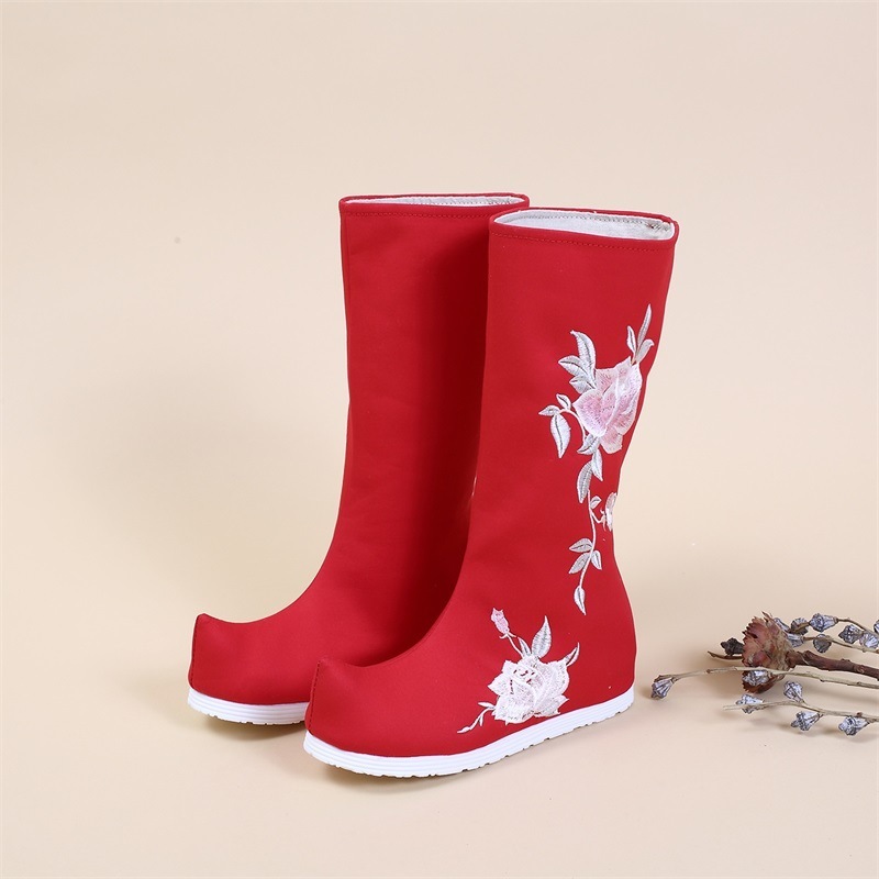 Ancient chinese Hanfu costume boots for Children girls women's fairy ...