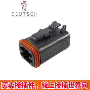 接插世界网供应DT06-4S-E004 DEUTSCH/德驰 连接器品质保证-阿里巴巴