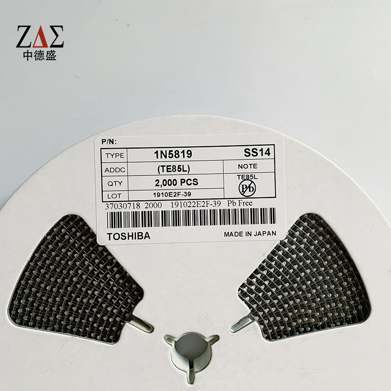 肖特基二极管 IN5819 SS14 SMA封装 1N5819 贴片DO-214AC 质量优-阿里巴巴