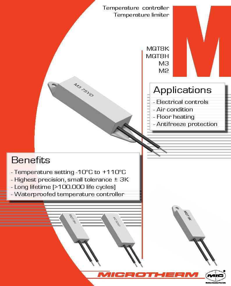 麦柯泰姆华南代理 Microtherm温度开关 M2 M3 MQT8K MQT8H温控器-阿里巴巴