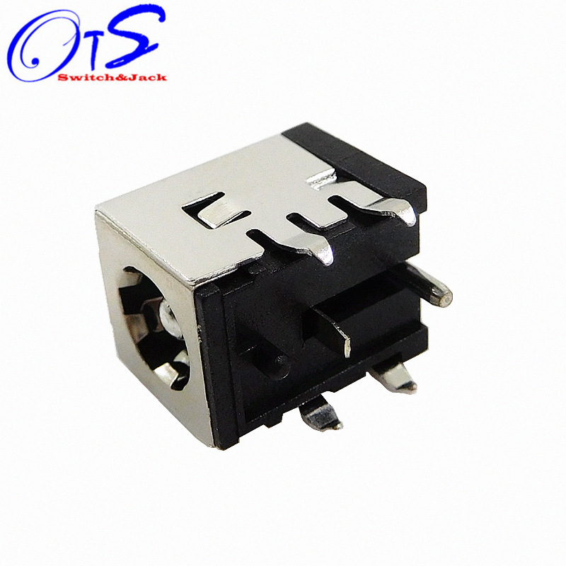 镀银10A 12V大电流DC插座耐温电源插座 DC-007B全铜插件充电母座-阿里巴巴