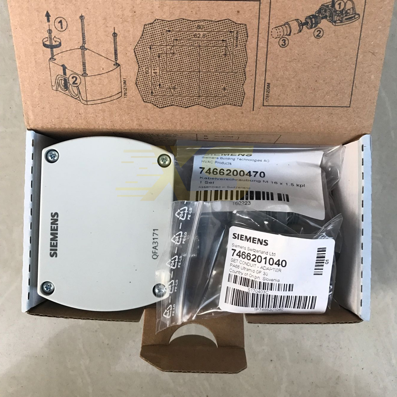 西门子QFA2068/3160/3171/3100/3171D多用途房间室内温湿度传感器-阿里巴巴