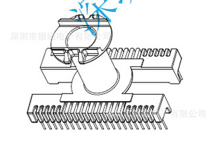 ER35/EC35骨架YC-ER-3513 22+22P BOBBIN,变压器骨架，电感底座-阿里巴巴