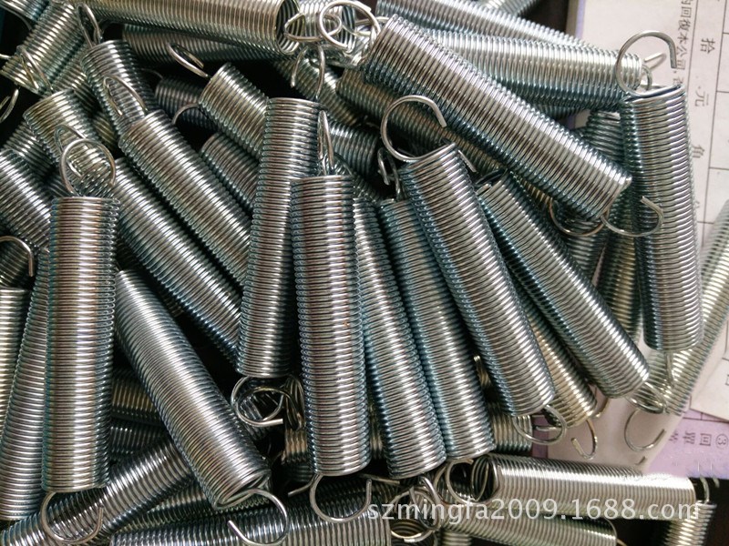 镀锌拉簧带钩弹簧挂钩注水门型配件广告展架弹簧易拉宝架螺丝弹簧-阿里巴巴