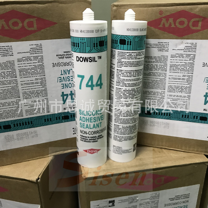 道康宁744硅胶DOWSIL 744RTV白色密封胶通用型电子粘接固定绝缘胶-阿里巴巴