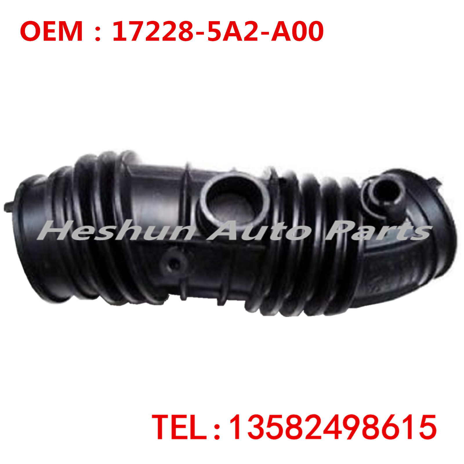 【合顺部件】供应橡胶空气管 发动机进风软管 17228-5A2-A00-阿里巴巴