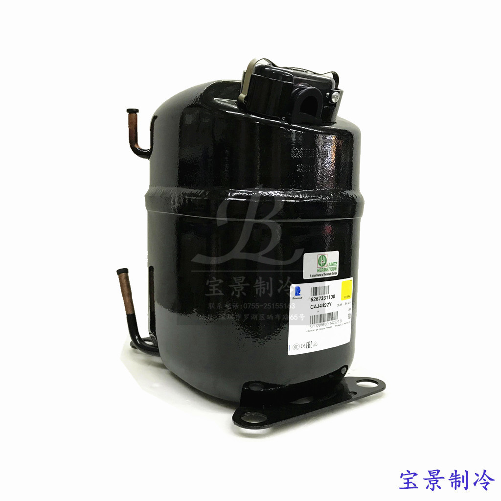 全新泰康压缩机CAJ4492Y(螺口)Tecumseh制冷压缩机冰箱冷柜压缩机-阿里巴巴