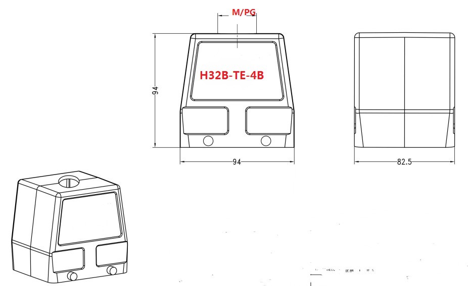 64芯重载连接器表面安装矩形连接器航空插头插座热流道模具接插件-阿里巴巴