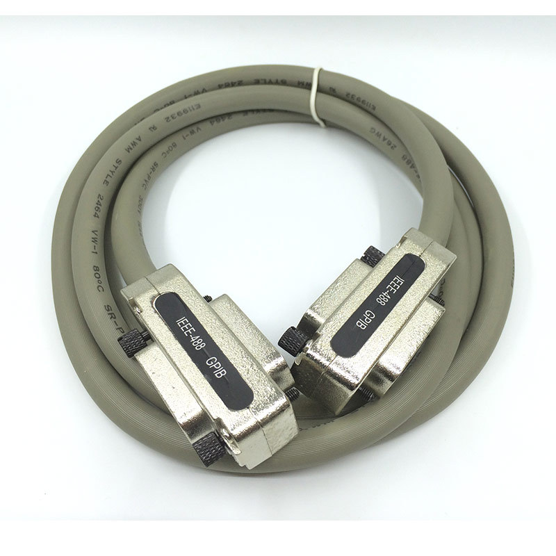 IEEE-488线GPIB电缆线PIC工控连接主板线数据线纯铜线传输线2米-阿里巴巴