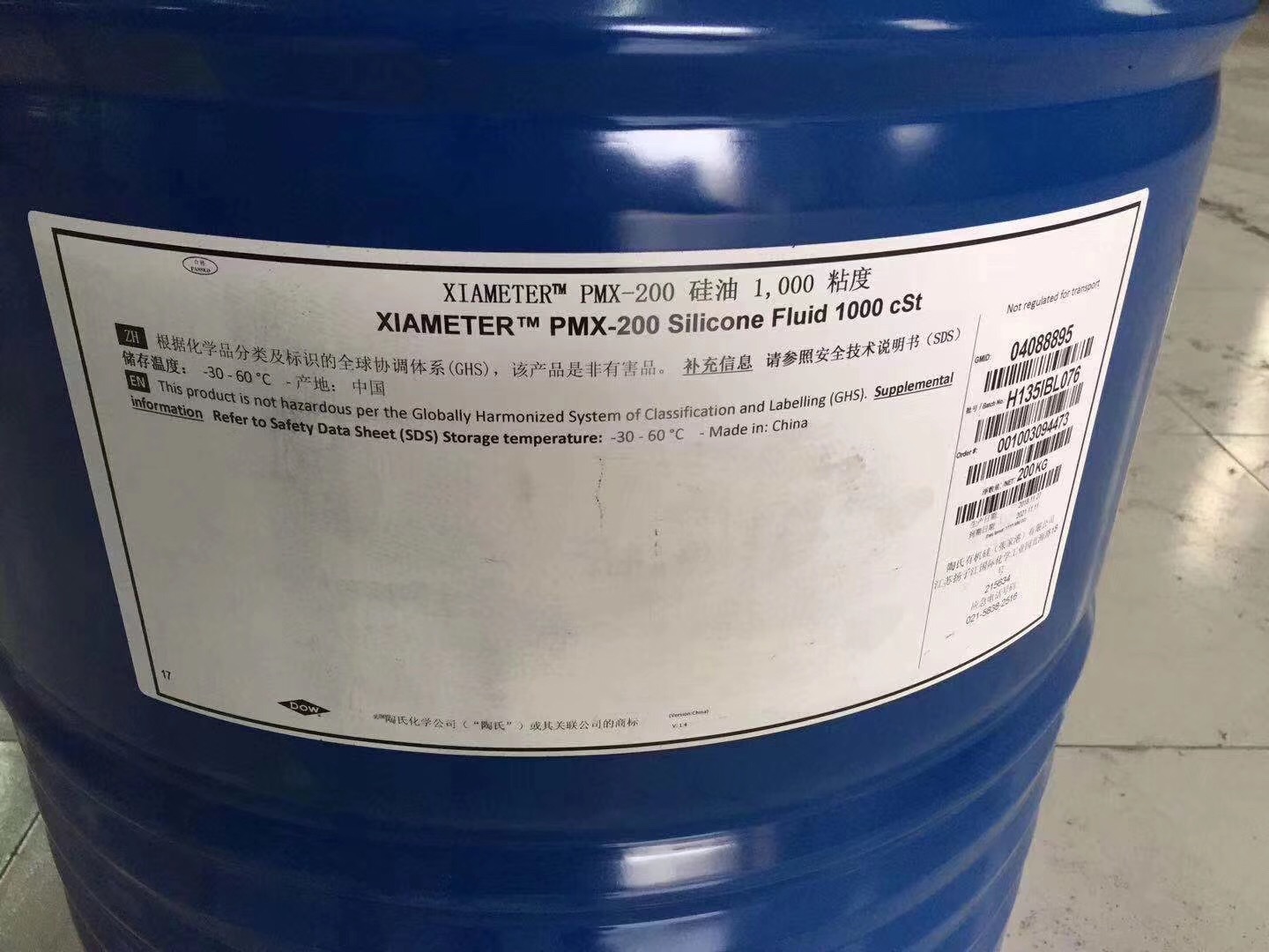 道康宁硅油0.65粘 六甲基二硅氧烷 道康宁MM-1374 低粘二甲基硅油品牌：道康宁道康宁-盖德化工网