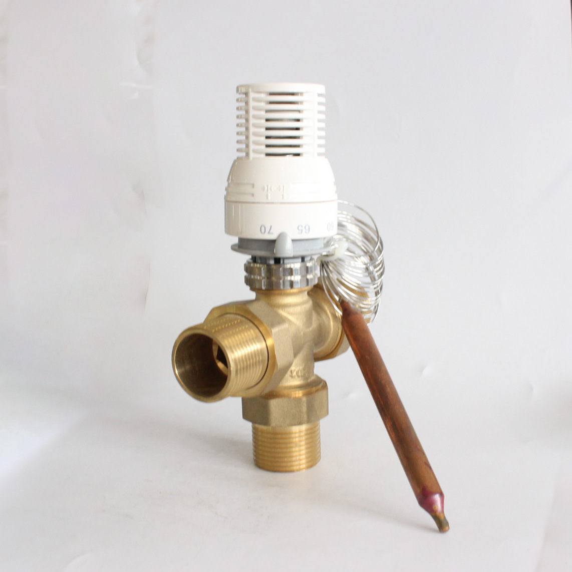 自动三通温控阀Three-way automatic temperature control valve-阿里巴巴