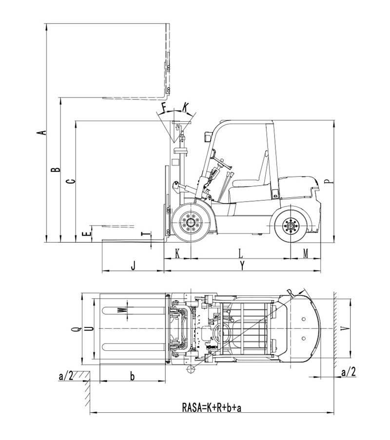 中力CPC30-座驾式3.0-3.5吨国产发动机内燃叉车排放标准国4-阿里巴巴