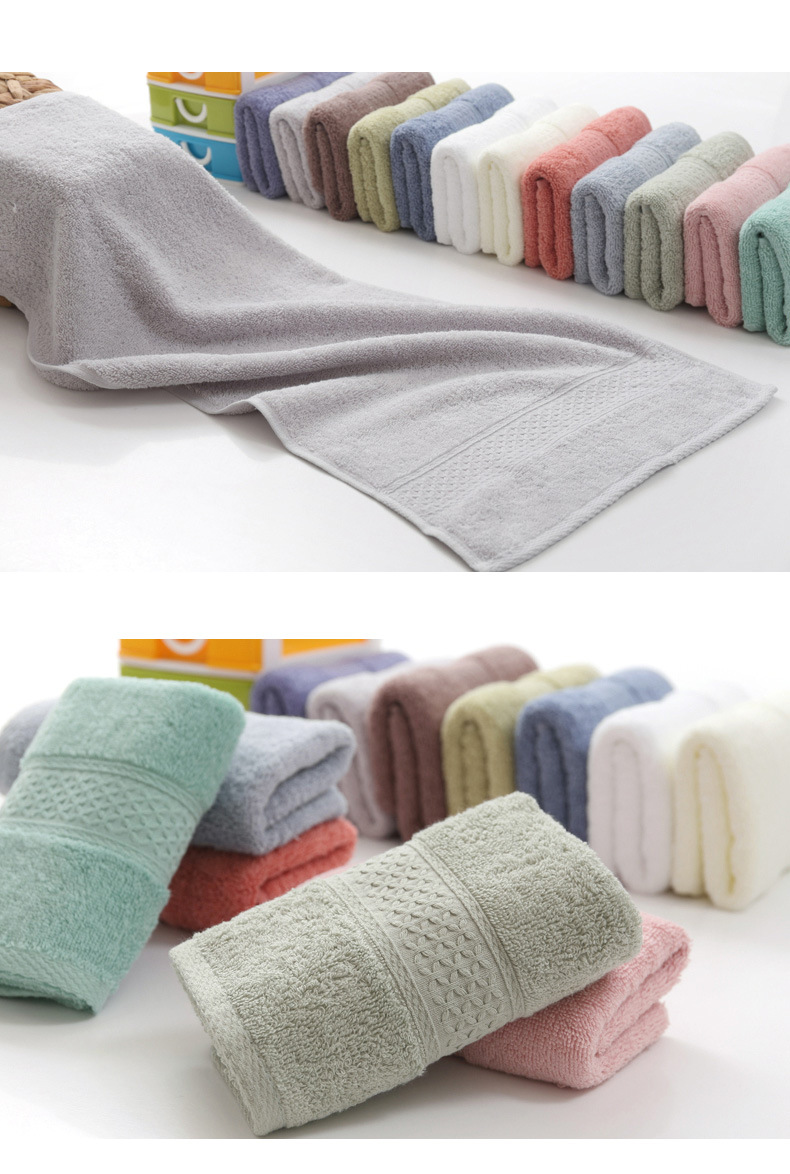 纯棉毛巾吸水浴巾柔软方巾精梳三件6件套 towel set 3pcs套装包邮-阿里巴巴