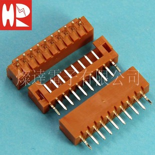 台湾灿达HR连接器 A2100WV-10P 立式针座-阿里巴巴
