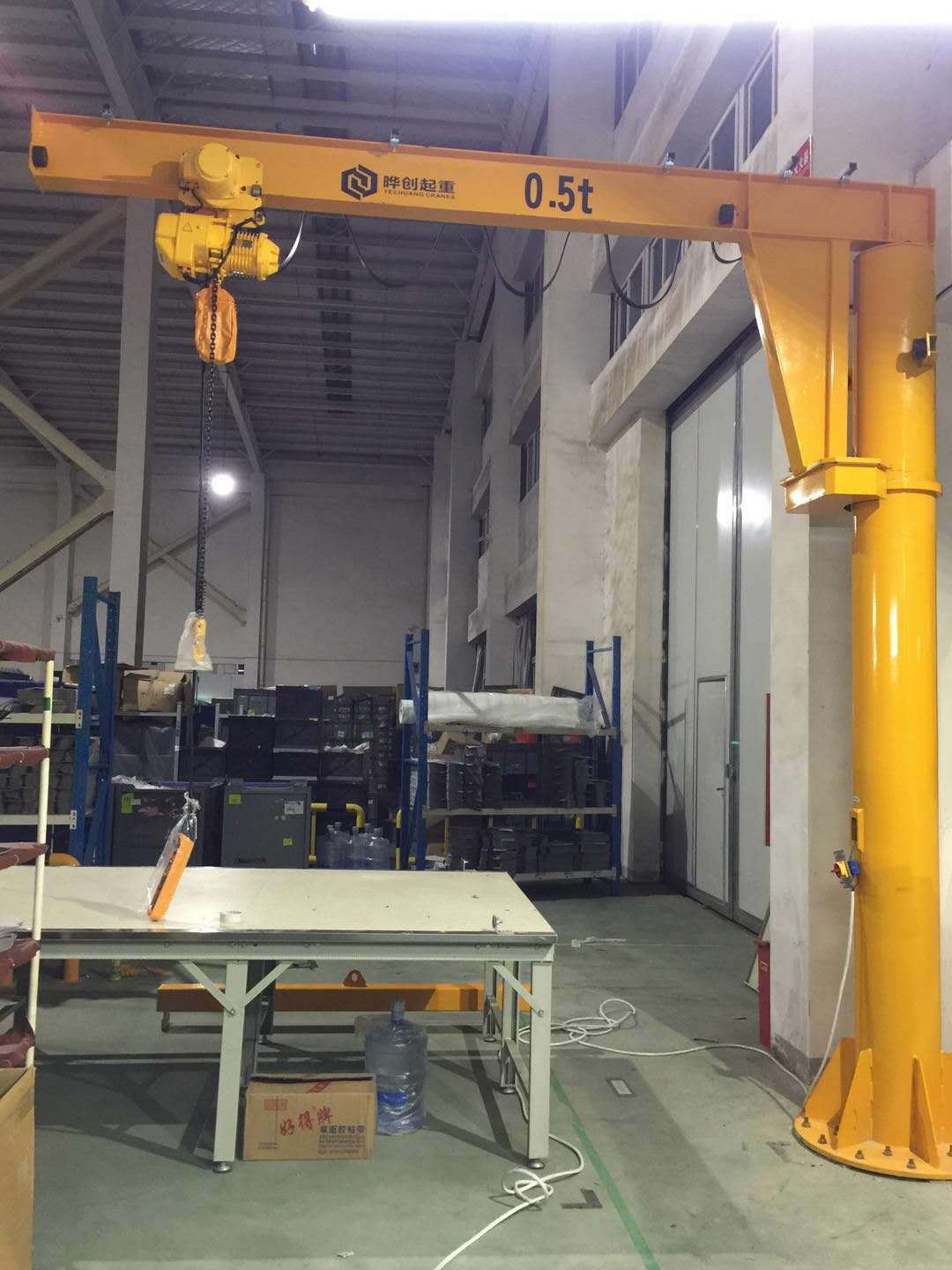 2t悬臂吊 KBK旋臂吊 柱式悬臂吊 1t悬臂起重机0.5t单臂吊 独臂吊-阿里巴巴