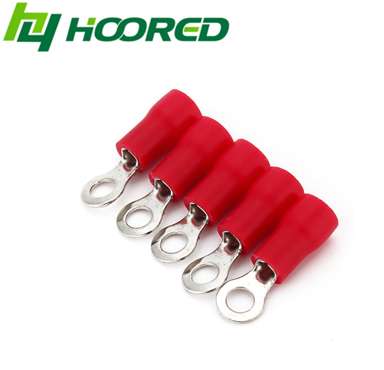 冷压端子RV1.25-6 RV1.25-8 预绝缘端子 绝缘束线线耳紫铜黄铜-阿里巴巴