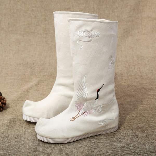 Chinese hanfu boots ancient Hanfu shoes women princess fairy kimono ...