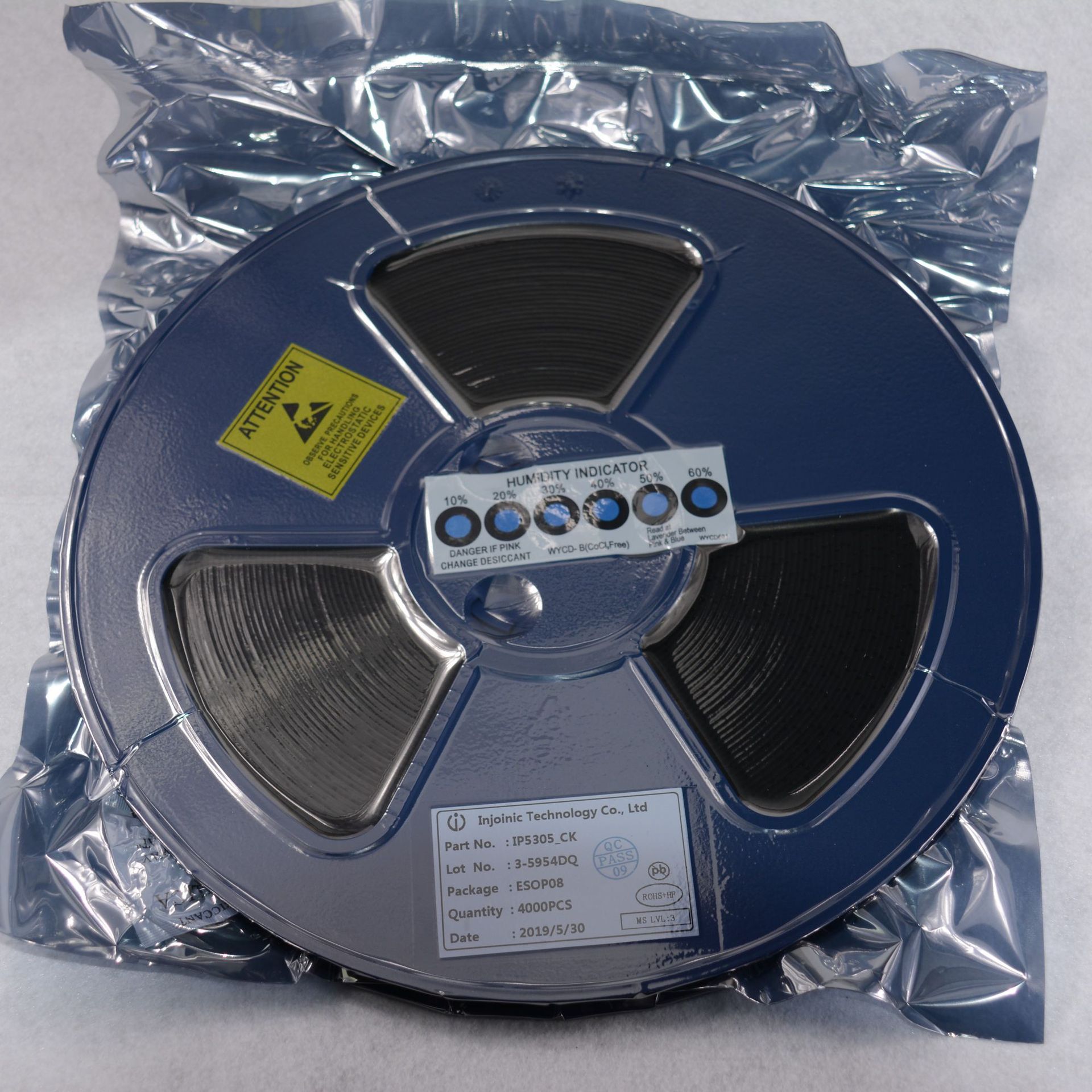 英集芯IP5305T 500MA蓝牙耳机电源芯片 TWS蓝牙耳机IP5305BT芯片-阿里巴巴