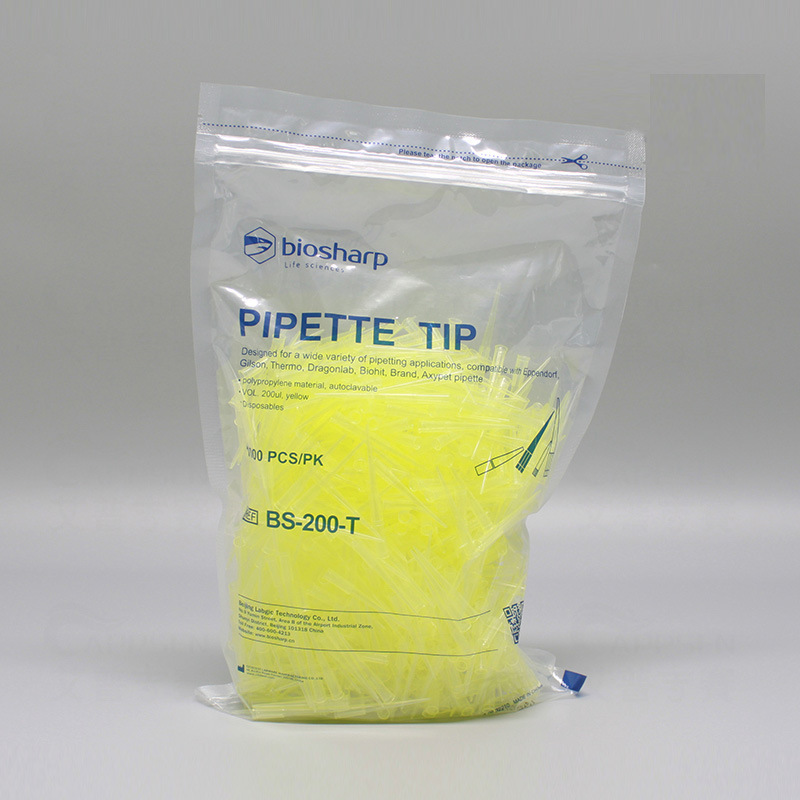 Biosharp白鲨200ul黄吸头/枪头 BS-200-T 1000支/包 移液器TIP头-阿里巴巴