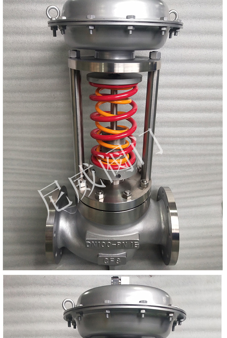 不锈钢自力式压力调节阀 ZZYP-16B气动流量调节阀气动-阿里巴巴