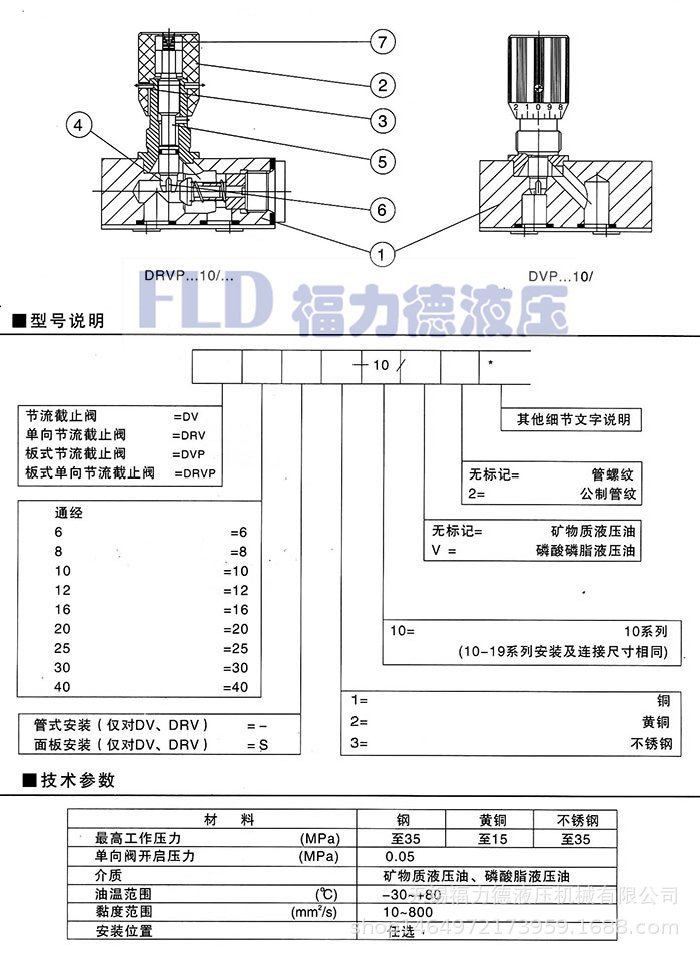 DV25-1-10/2,DV30-1-10/2,单向节流截止阀-阿里巴巴