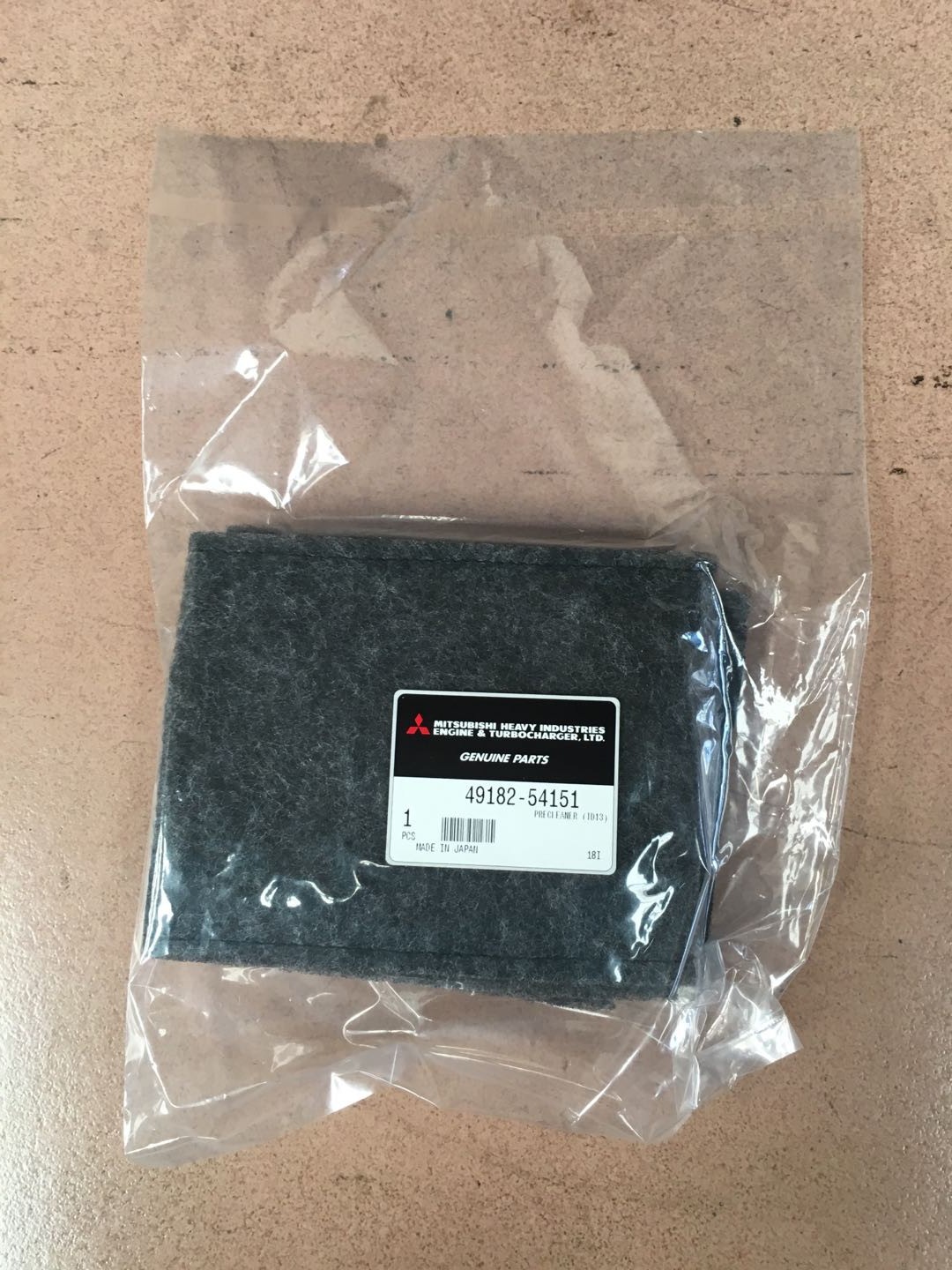 三菱正厂 柴油发电机组配件 49182-54151 风格棉 空气滤清棉-阿里巴巴
