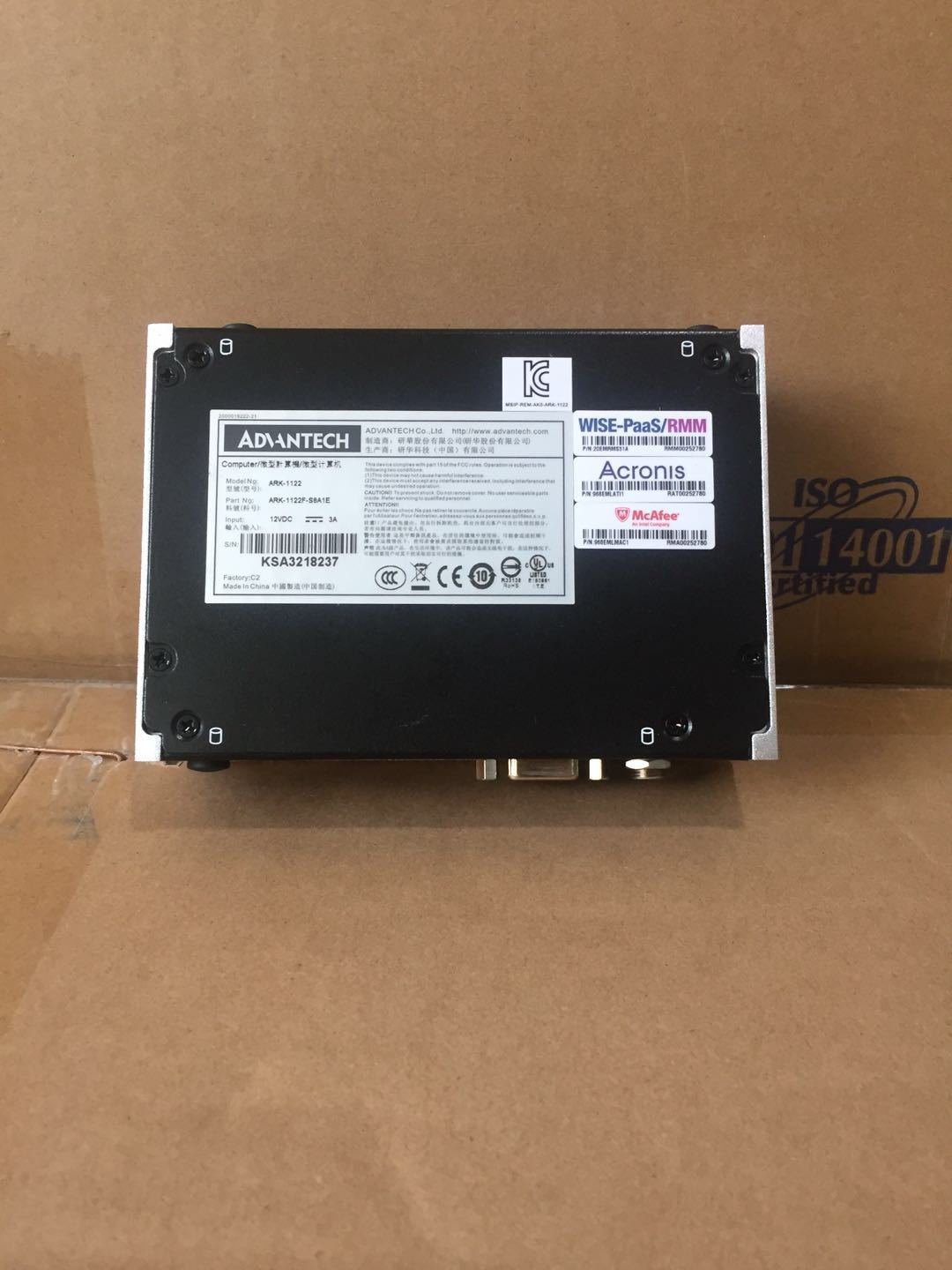 研华ARK-1122F-S8A1E N2800支持WiFi/3G模块通信嵌入式系统工控机-阿里巴巴