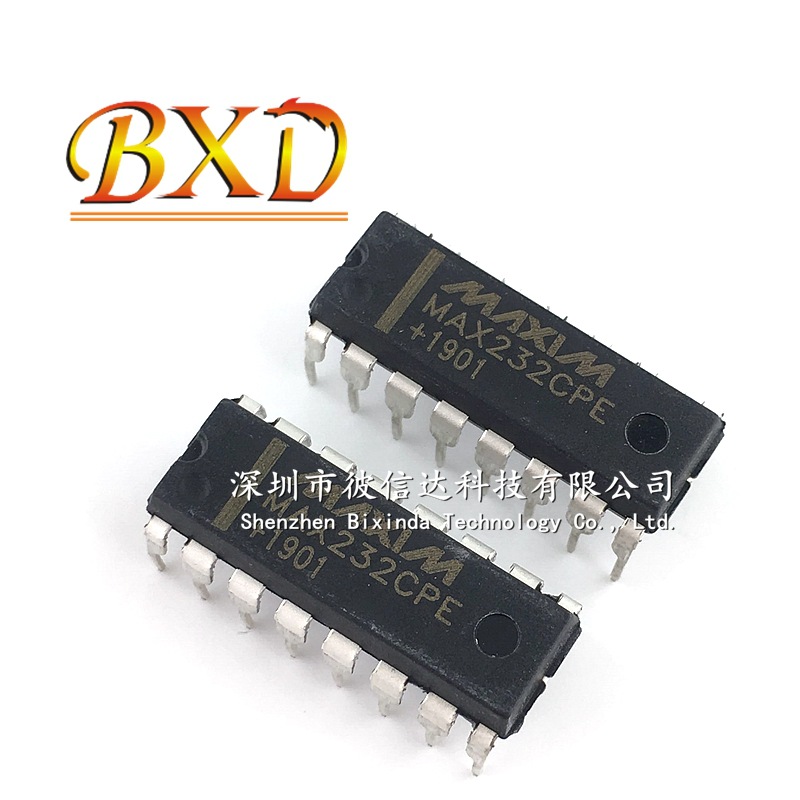 全新 MAX232CPE MAX232EPE DIP-16 直插 串口通信转换芯片 MAX232-阿里巴巴