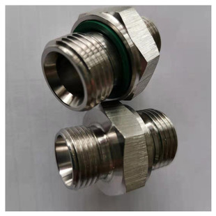 伊顿标准不锈钢液压过渡接头卡套公制转英制ED密封1CB/1DB掘进机-阿里巴巴