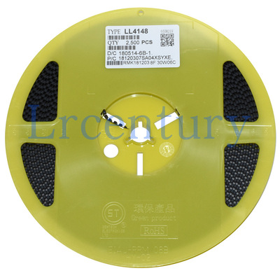 1206玻璃圆柱LL34 贴片1N4148二极管 LL4148开关二极管 黑带封装-阿里巴巴