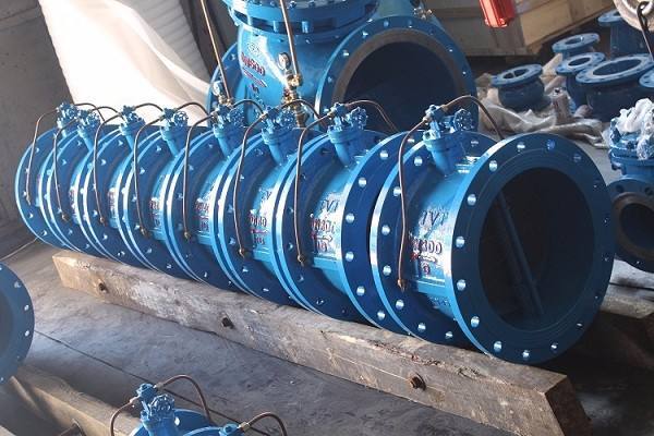 HH49X-10Q大口径蝶式微阻缓闭止回阀DN1400球墨铸铁止回阀DN1200-阿里巴巴
