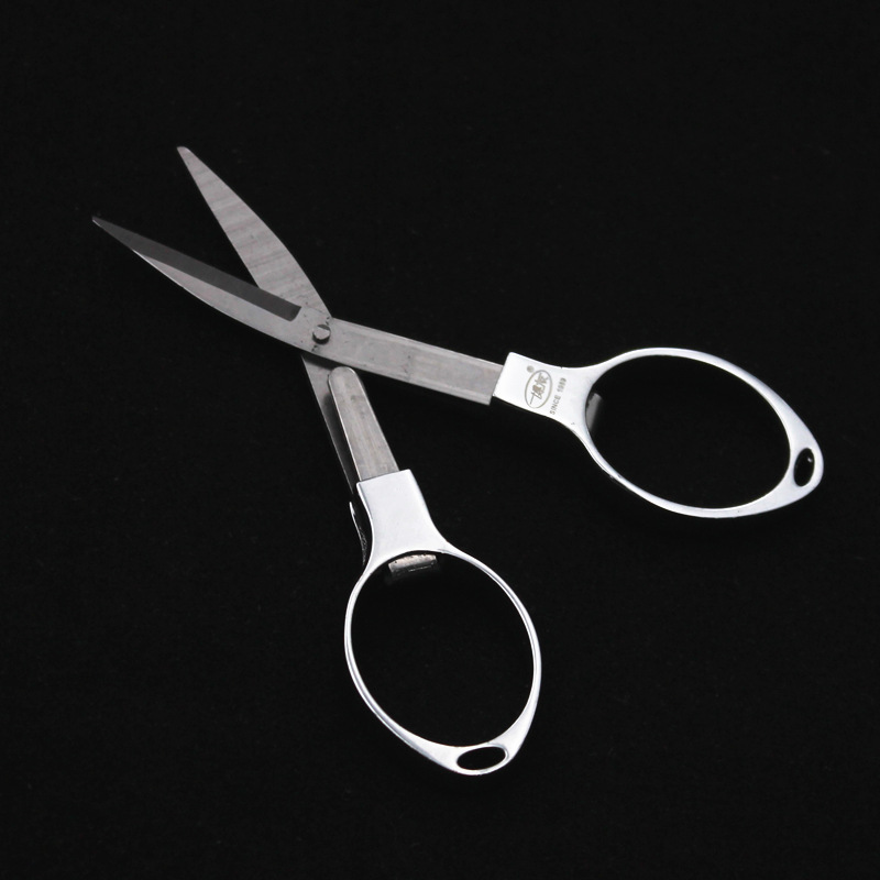 正品博友旅行折剪八字剪刀折叠剪刀 家庭办公剪拉伸式剪刀BY3600-阿里巴巴