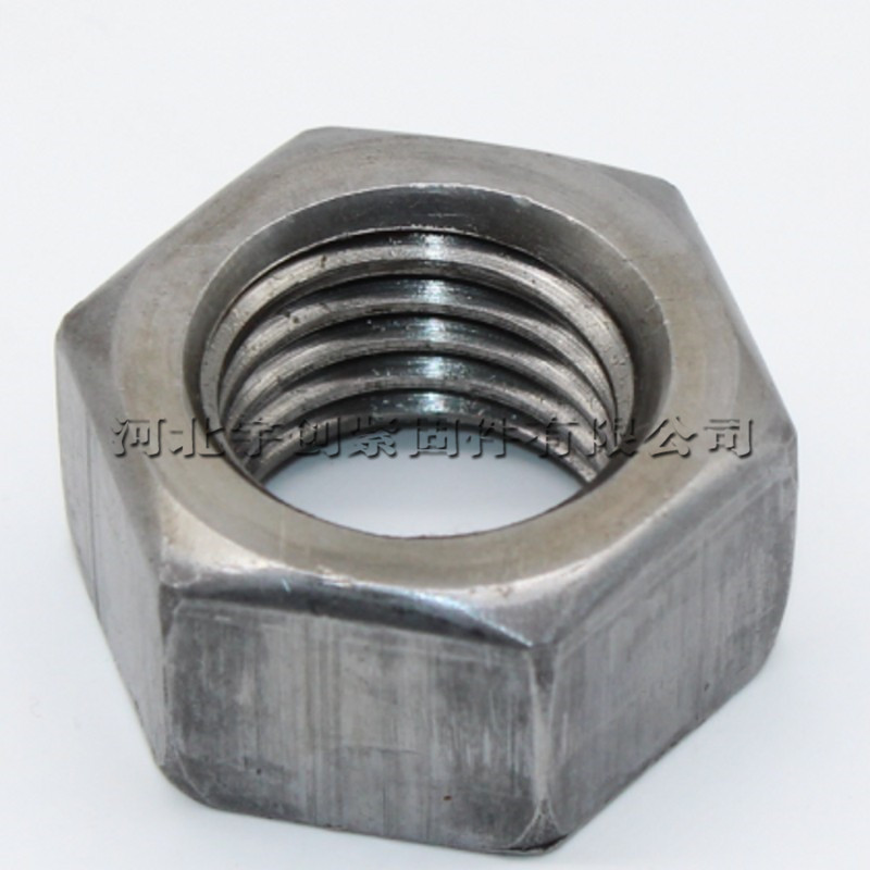 GB52镀锌4.8级国标六角螺母 加厚长高电镀彩外六角螺帽薄本色螺母-阿里巴巴