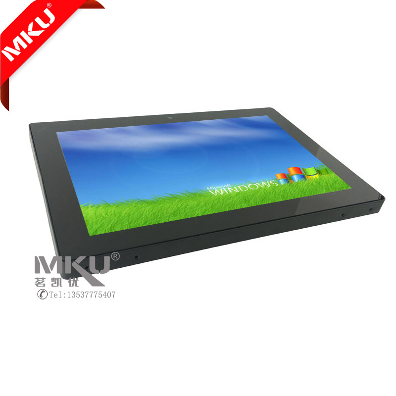 10寸10.1寸电容触摸显示器 金属壳开放嵌入式液晶显示器HDMI VGA-阿里巴巴