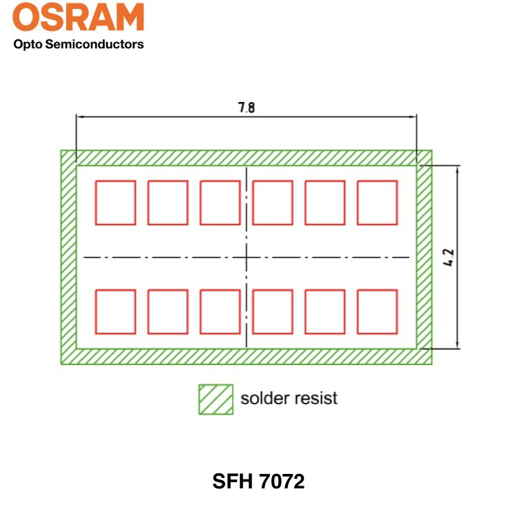 SFH 7072 生物监测传感器 脉搏血氧仪 穿戴设备用-阿里巴巴